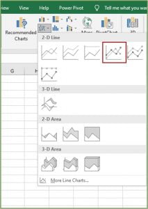 How to make a line graph in excel with multiple lines