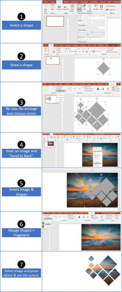 PowerPoint merge shapes: What exactly do they?